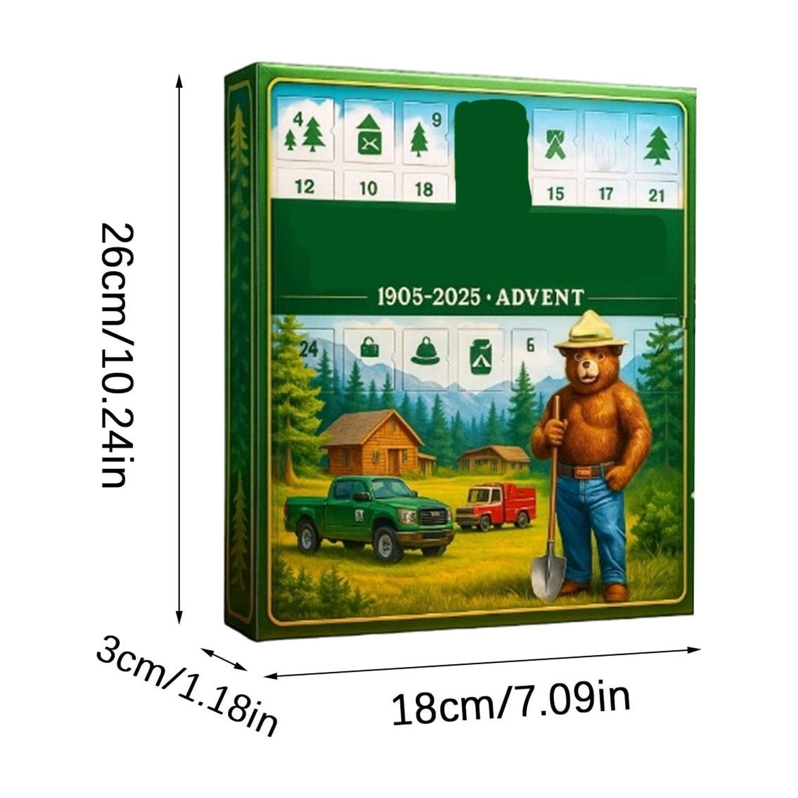 Hot Deal! Smokey Bear Advent Calendar 2025, 24 Days Advent Calendar ...