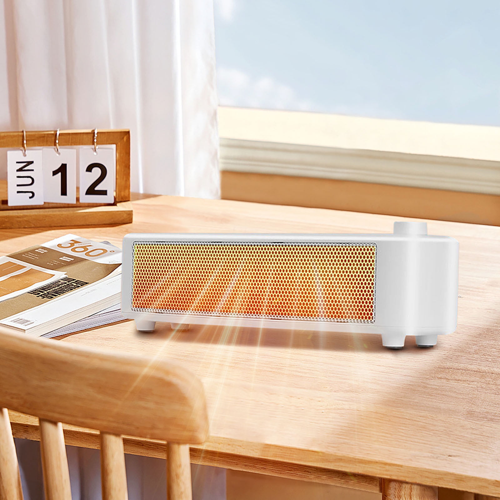 Hot Deal, Table Heater Airss Circulation Heater, Dual Purpose Turbo ...