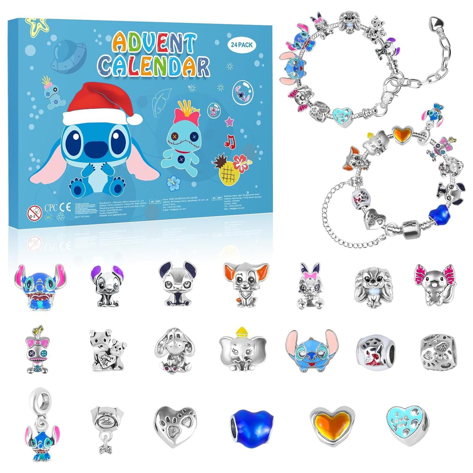Hot Deals! Advent Calendar 2024 Girls Boys 24 Days Christmas Charm ...
