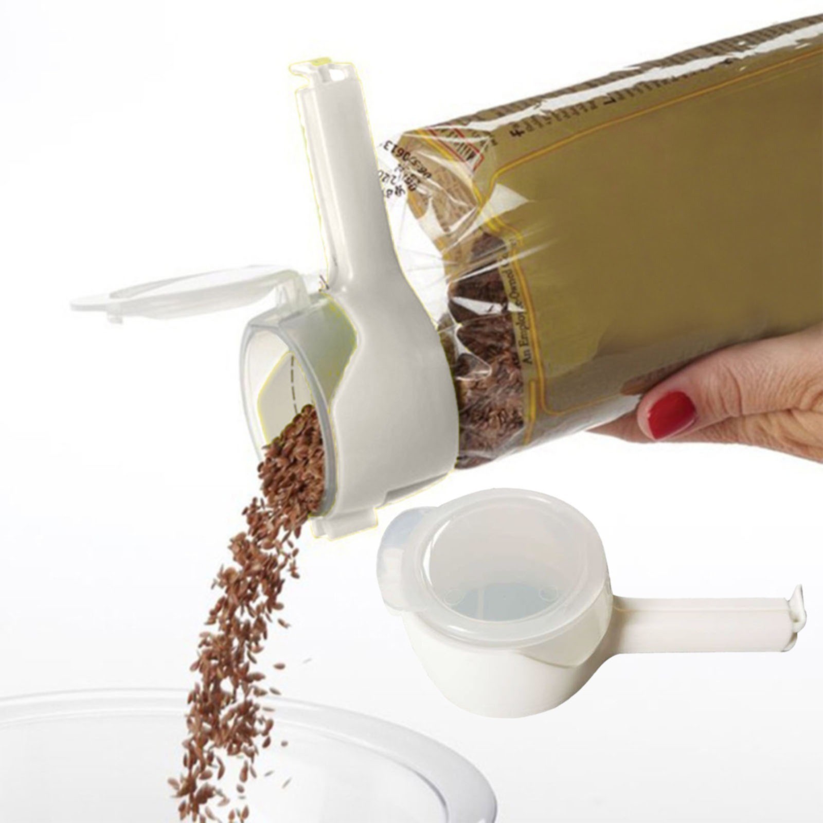 Hot Deals At Walmart ! Bag Clips For Food 4pc Bag Clips For Food With ...