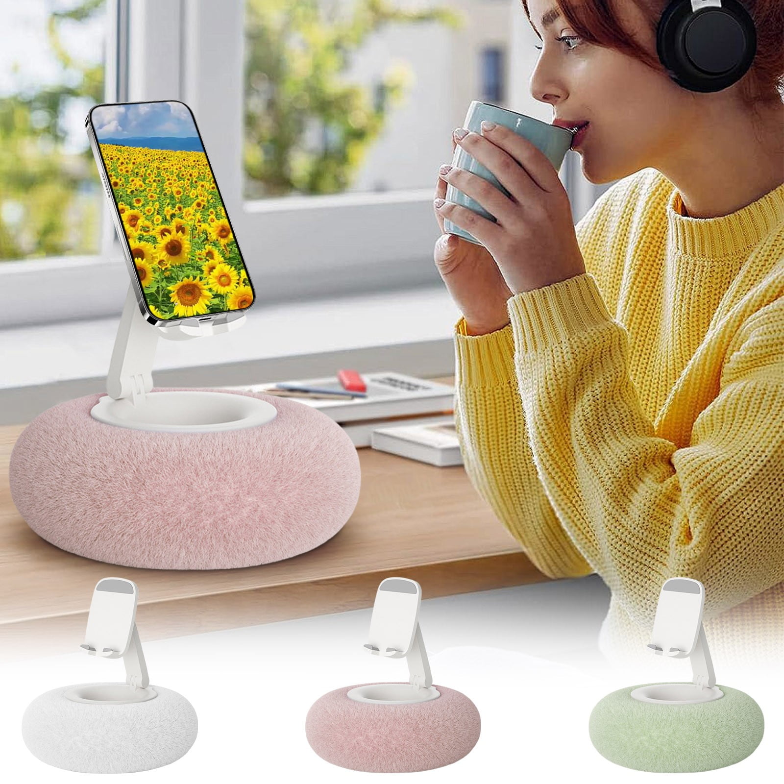 End of Season, Furry Bowl Phone Stand, Universal Adjustable Rotating ...