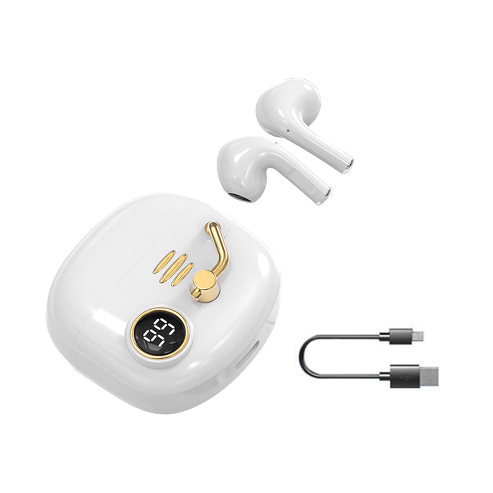 Hot Deals on Home Gifts CWCWFHZH Wireless Earbuds Bluetooth 5.2 ...