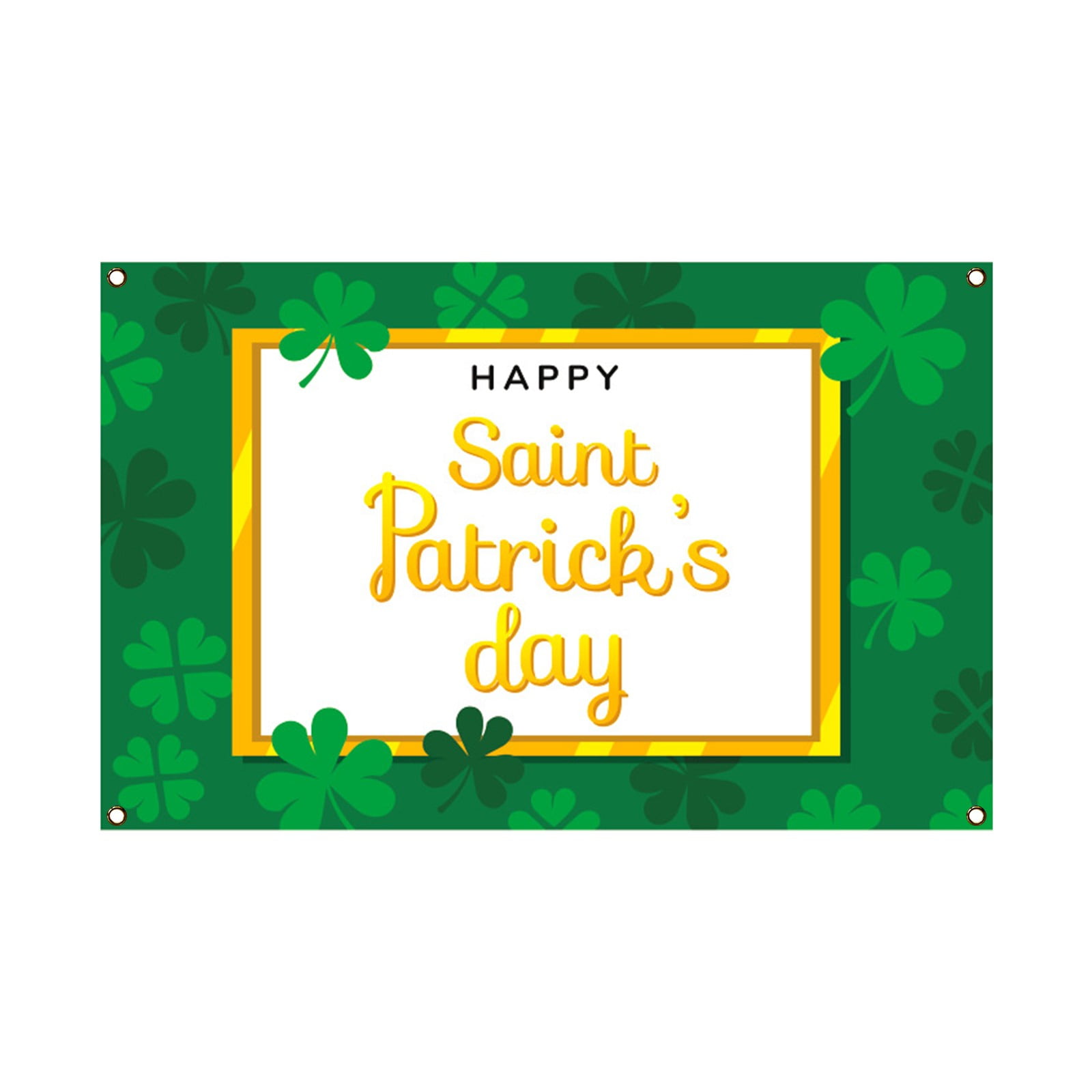 Hot Deals! St Patricks Day Backdrop Clearance Lucky Shamrock Bokeh ...