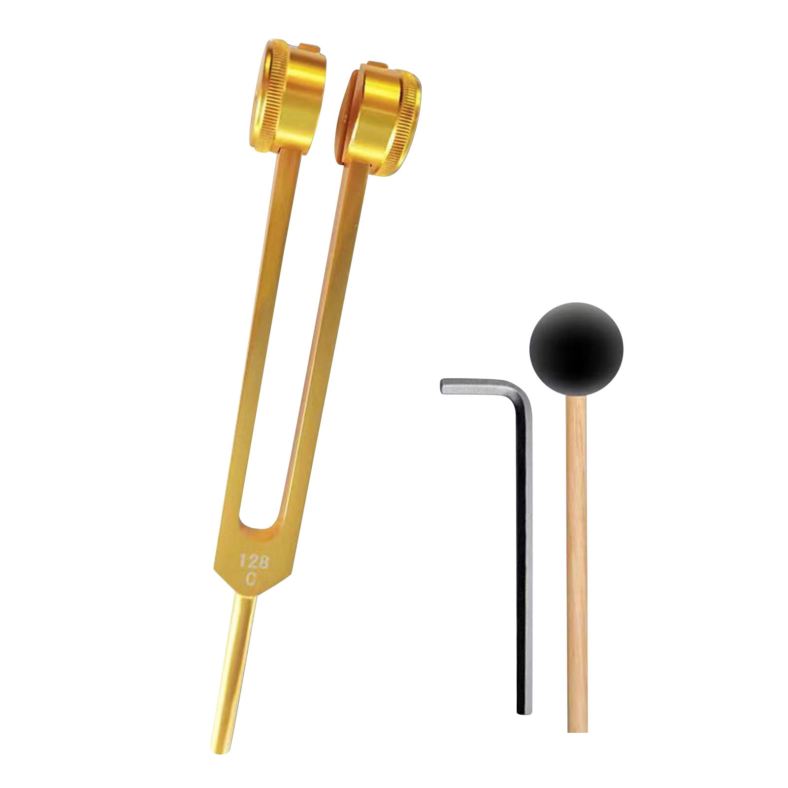 Hot Discounts, 128 Hz Sound Tuning Fork, High-Quality Meditation and Healing Instrument ...