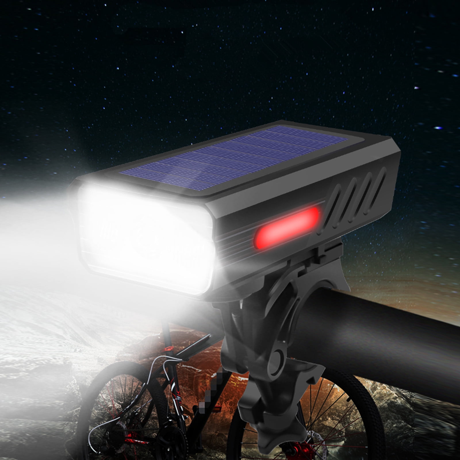 Hot Discounts, 3T6 Bicycle Headlight, LED Horn, Waterproof, Sturdy ...