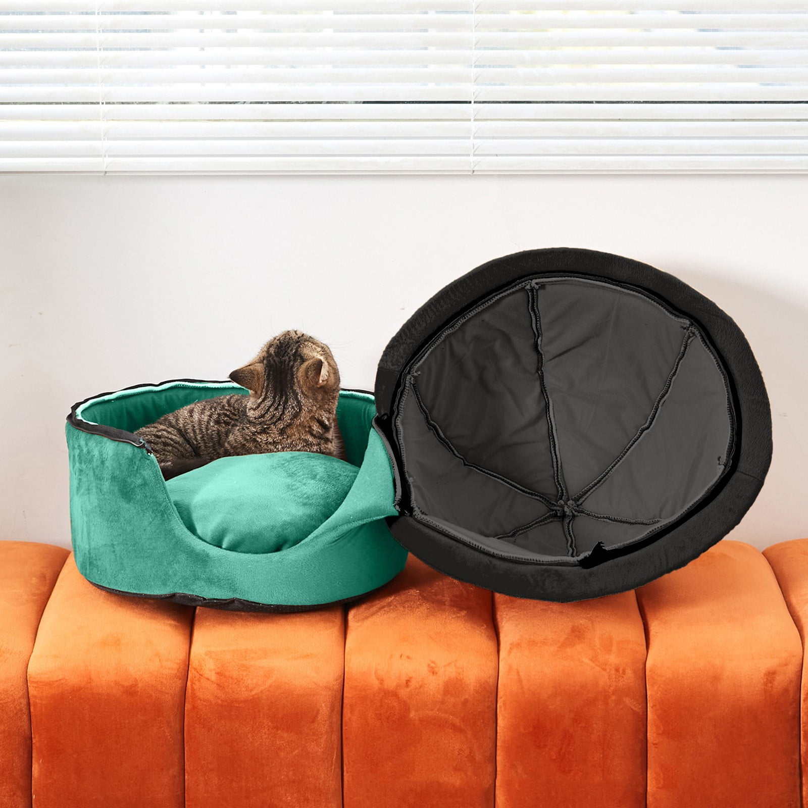 Hot Discounts, Cat Cozy Bed, Soft Removable Cushion, Lightweight ...