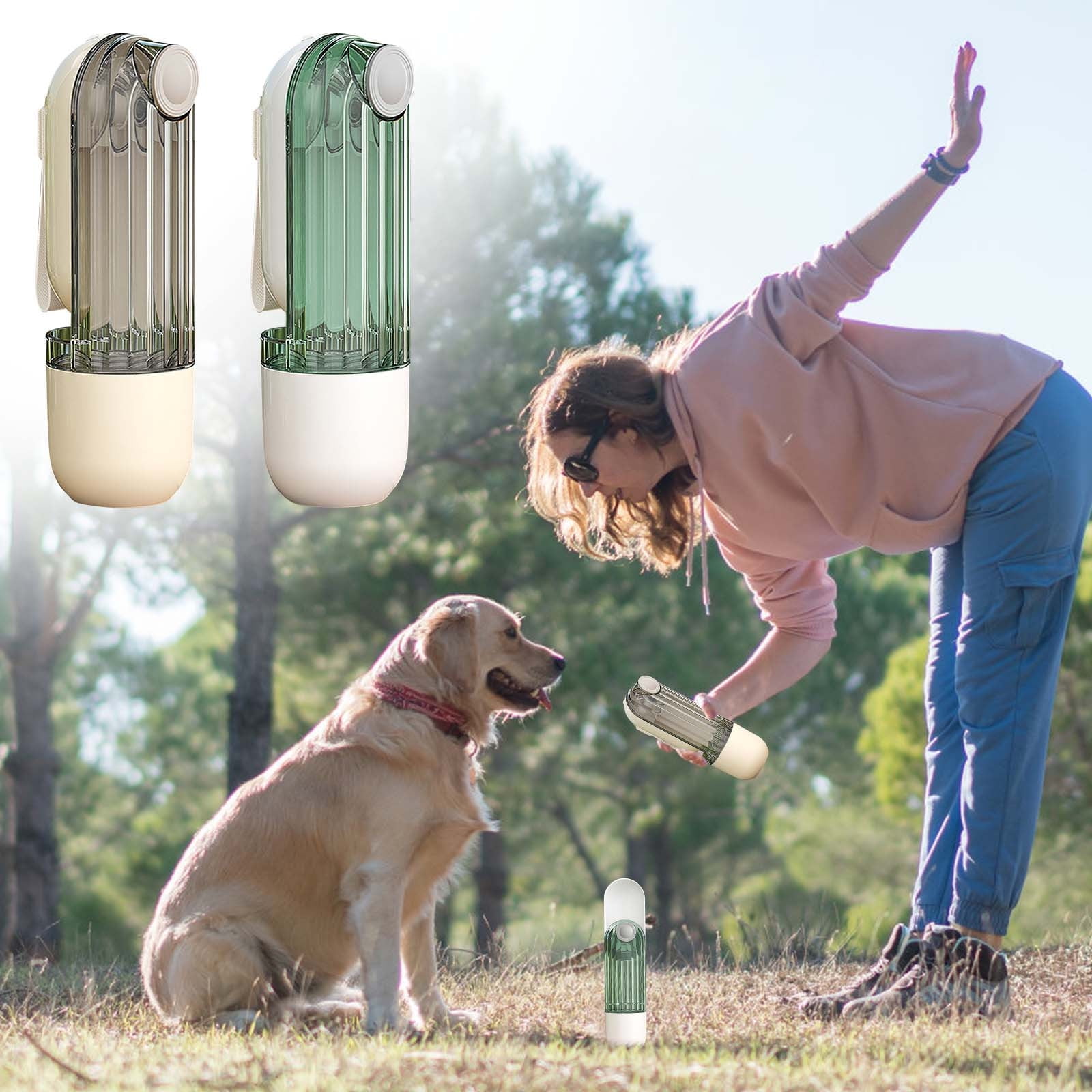 Hot Discounts, Dog Water Bowl, Portable Hydration Cup, Leak-Proof ...