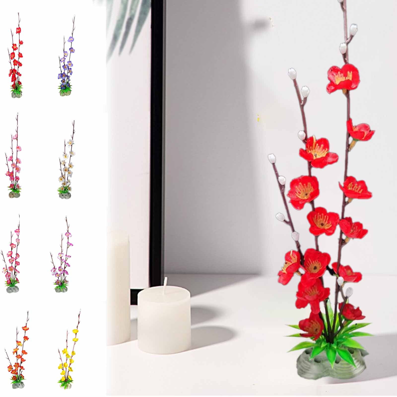 Hot Discounts, Simulation Plastic Flowers, Restaurant Decorative ...