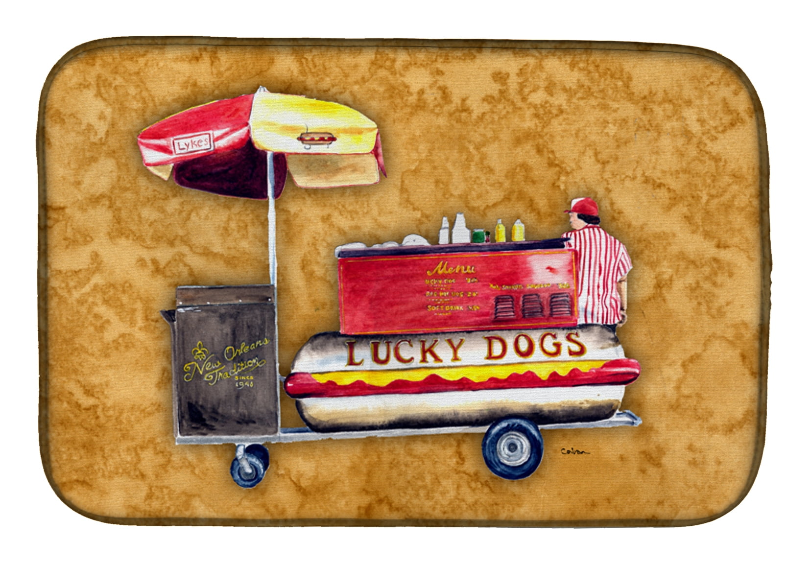 Hot Dog Dish Drying Mat - Walmart.com