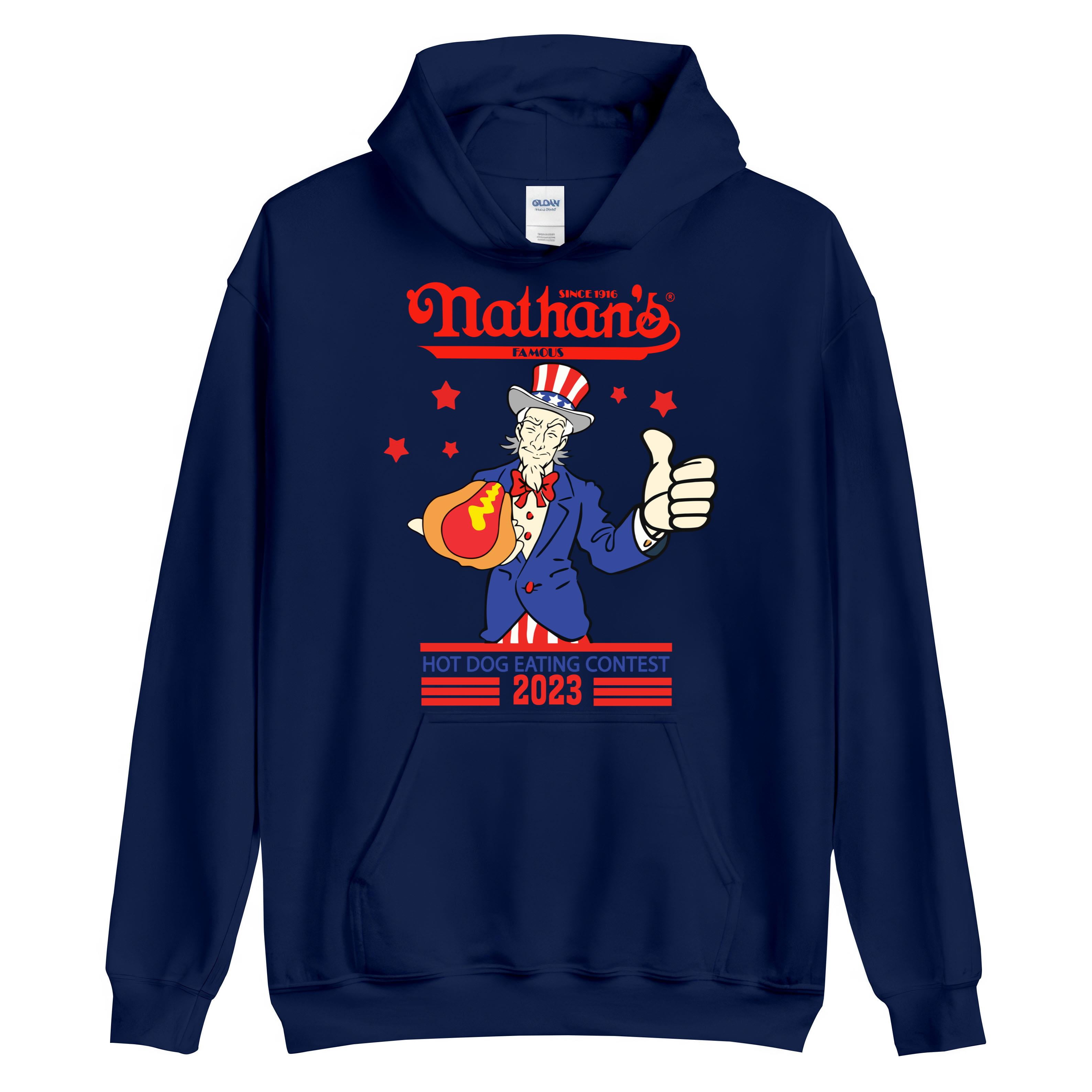 Hot Dog Eating Contest Graphic Tee, Competitive Eating Fan Apparel ...