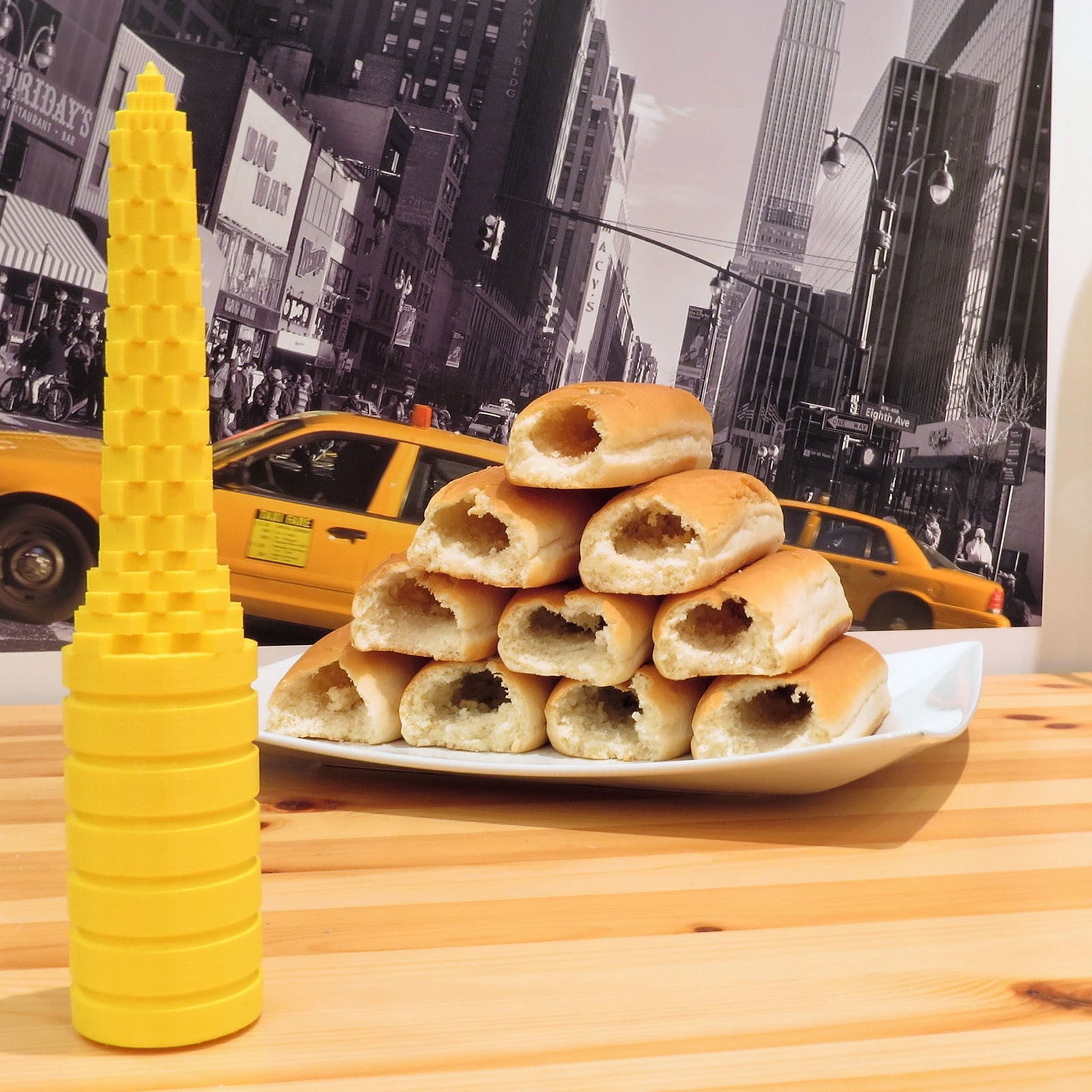 Hot Dog Opener Hot Dog Bun Driller Tool 19.5cm ABS Bread Drill for ...