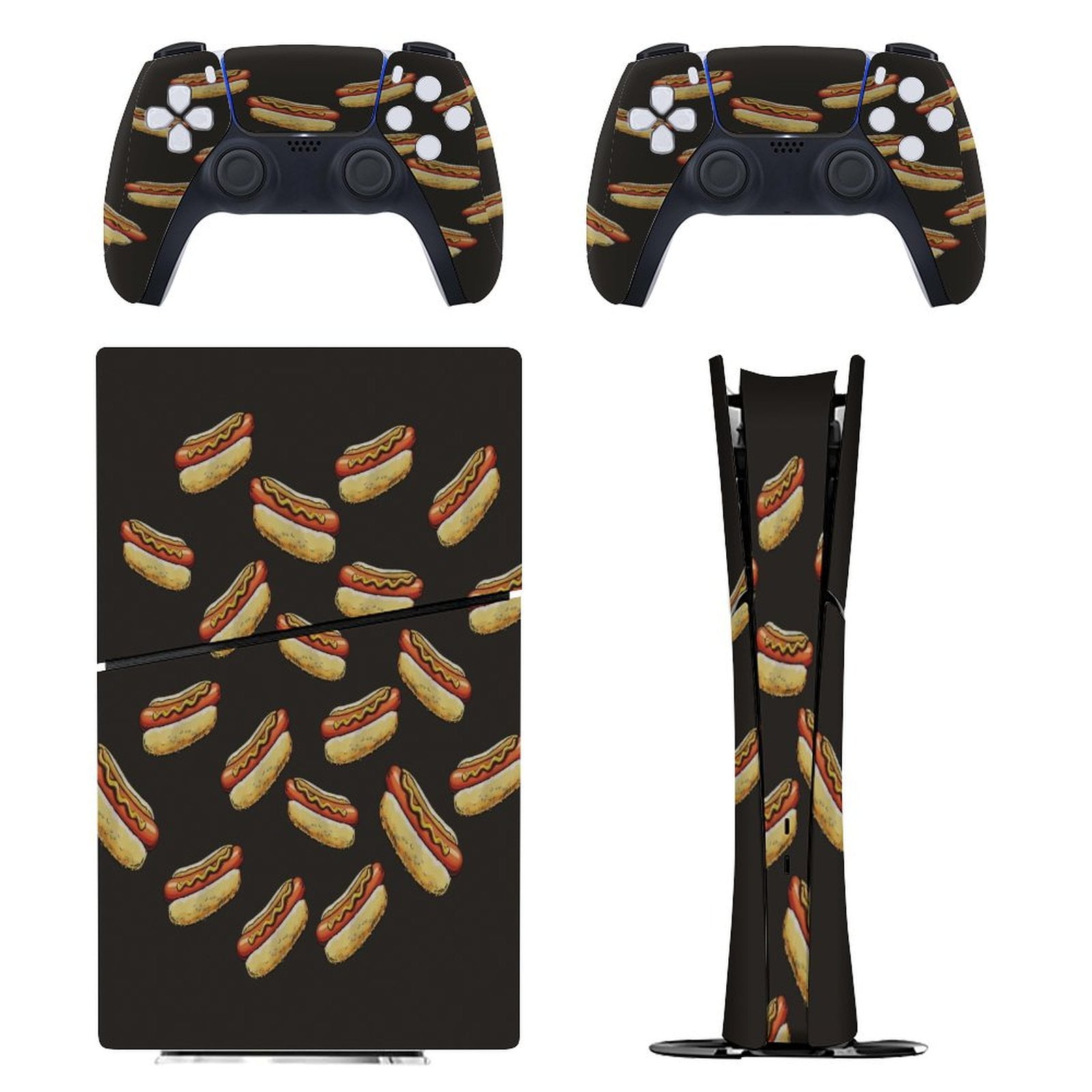 Hot Dog PS5/PS5 Pro/PS5 Slim Digital Disc Skin Sticker For Console And ...