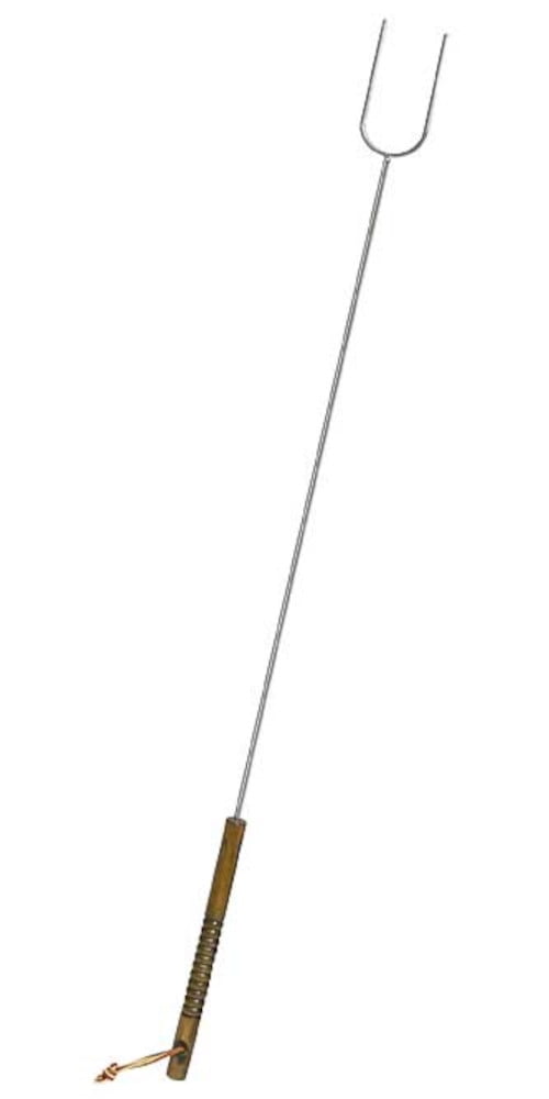 Hot Dog Roasting Fork for Outdoors, Backyard, Campfire, and Fire Pits ...