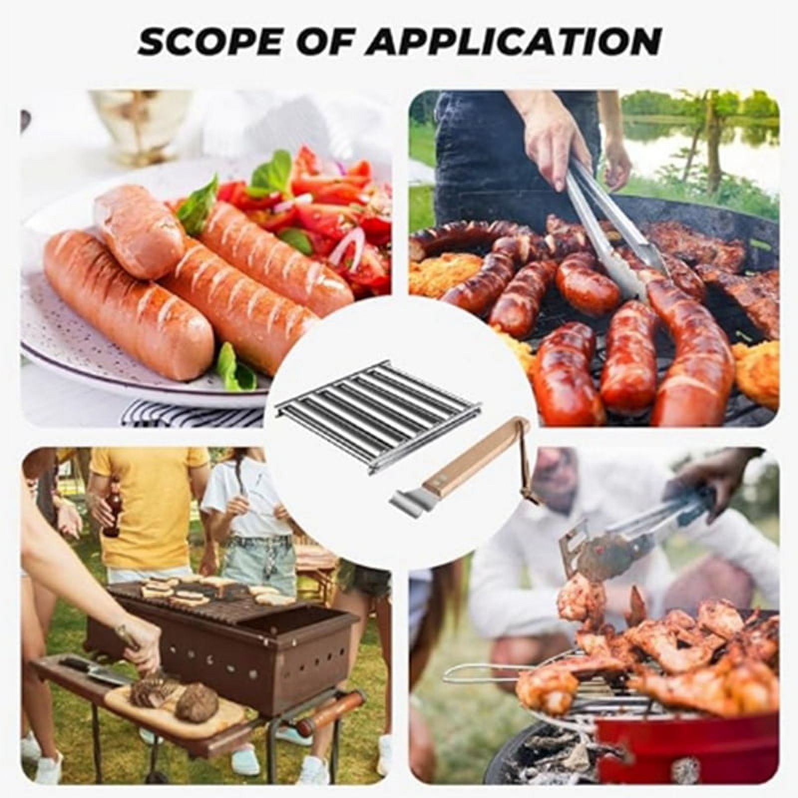 Hot Dog Roller Sausage Roller Rack,Sausage Roll Rack Stainless Steel ...