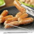 Hot Dog Tongs BBQ Sausage Turning Tongs for Cooking, BBQ Sausage ...