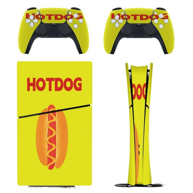 Hot Dogs, Sausage PS5/PS5 Slim Digital Disc Skin Sticker For Console ...