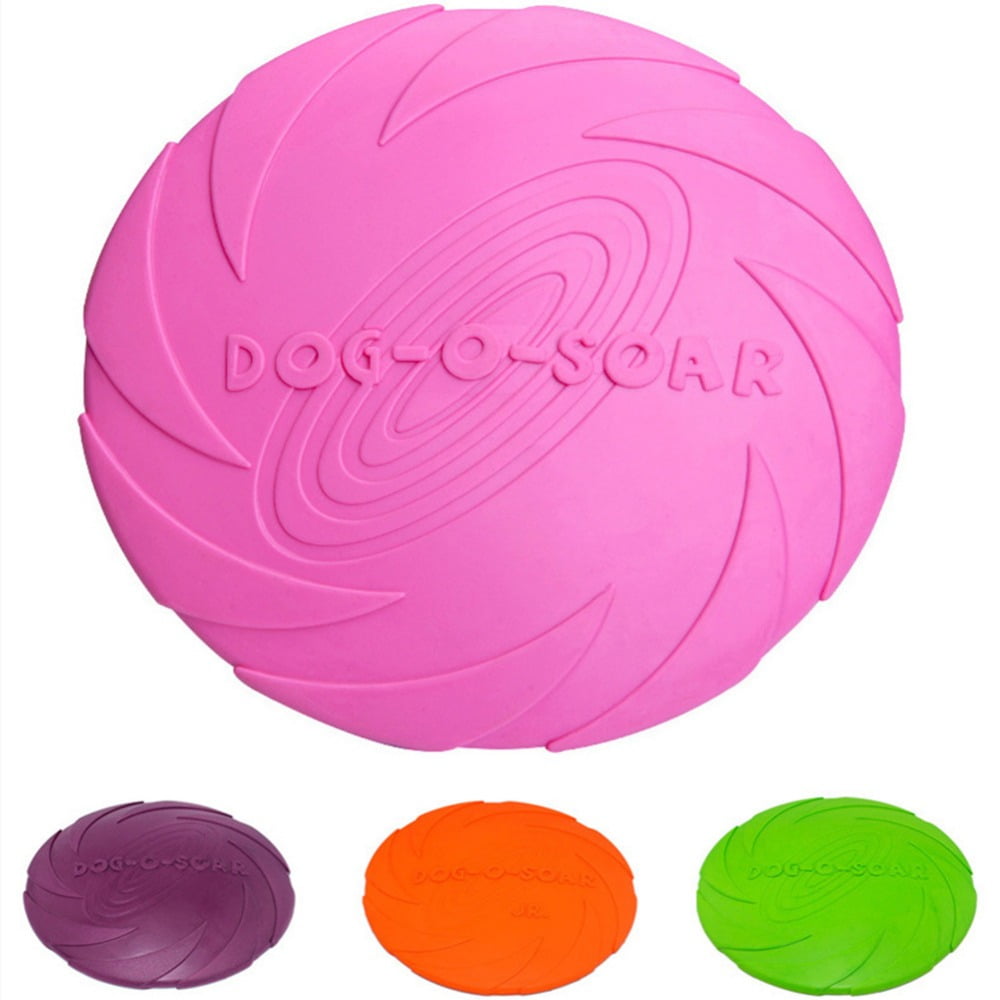 Hot Environmental Protection Silica Gel Soft Pet Flying Discs Dog Toys ...