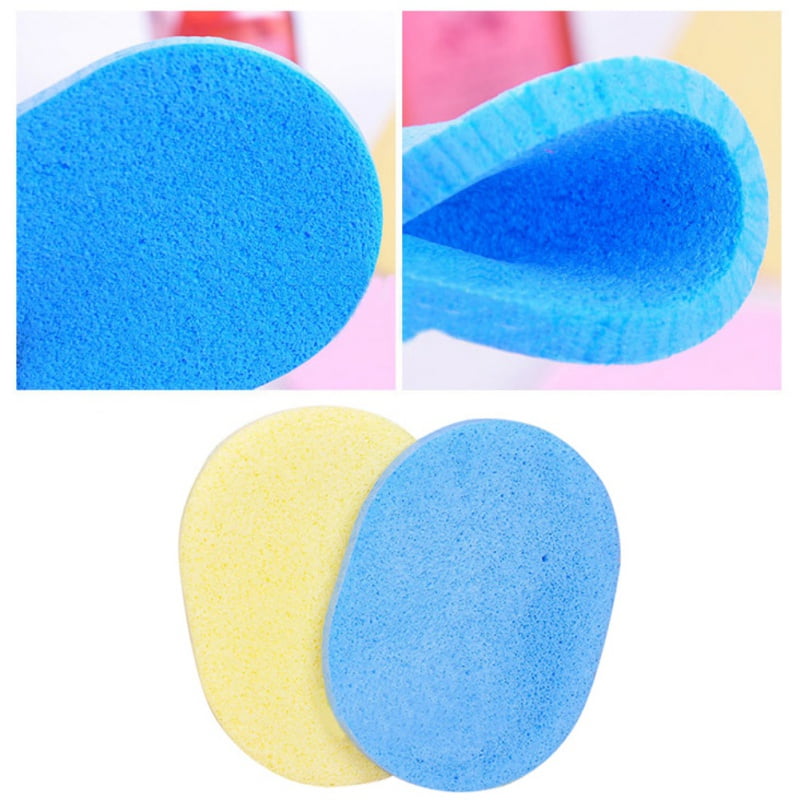 Hot Extra Fine Smooth Nano Micropore Face cleaning Sponge Puff washing ...