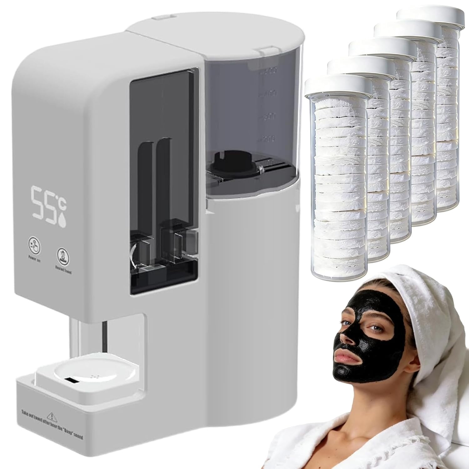 Hot Face Towel Heater Machine Dispenser, 2026 New Hot Face Towel Warmer ...