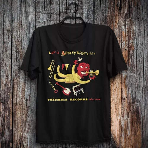 Hot Five Louis Armstrong Satchmo Greatest Trumpet TShirt Vintage ...