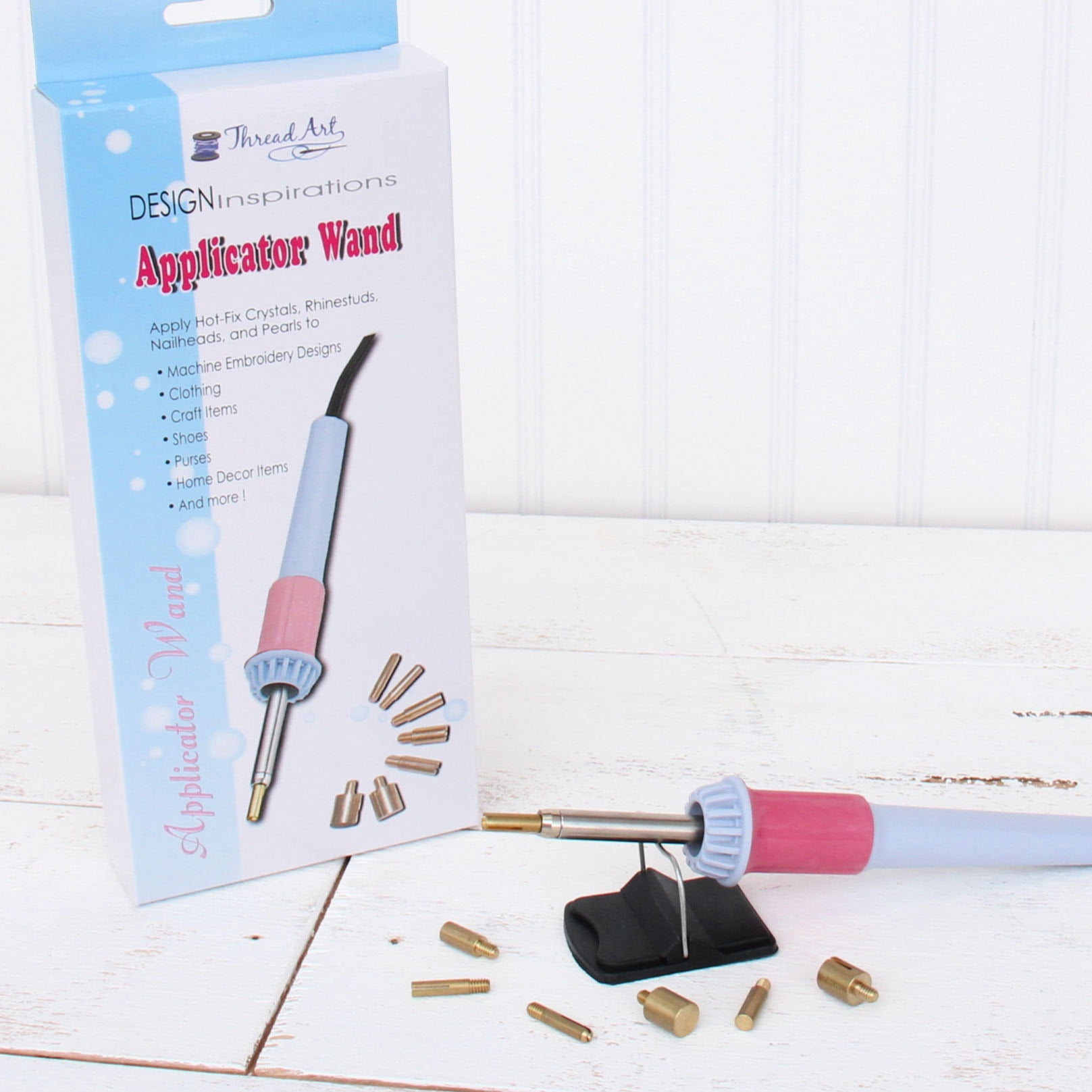 Hot Fix Rhinestone Applicator Wand by Threadart - Rhinestone For Crafts ...