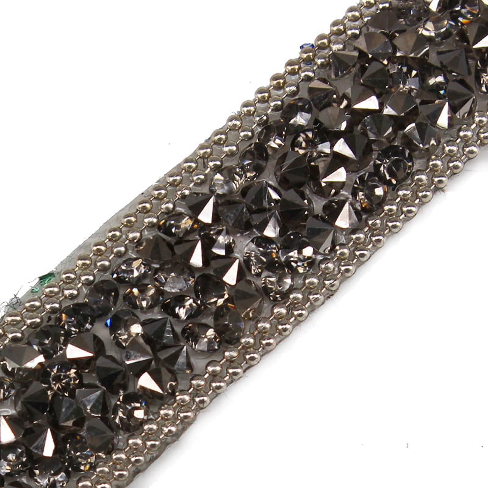 Hot Fix Rhinestones Trim Crystal Rhinestone Applique Trimming Diamond ...