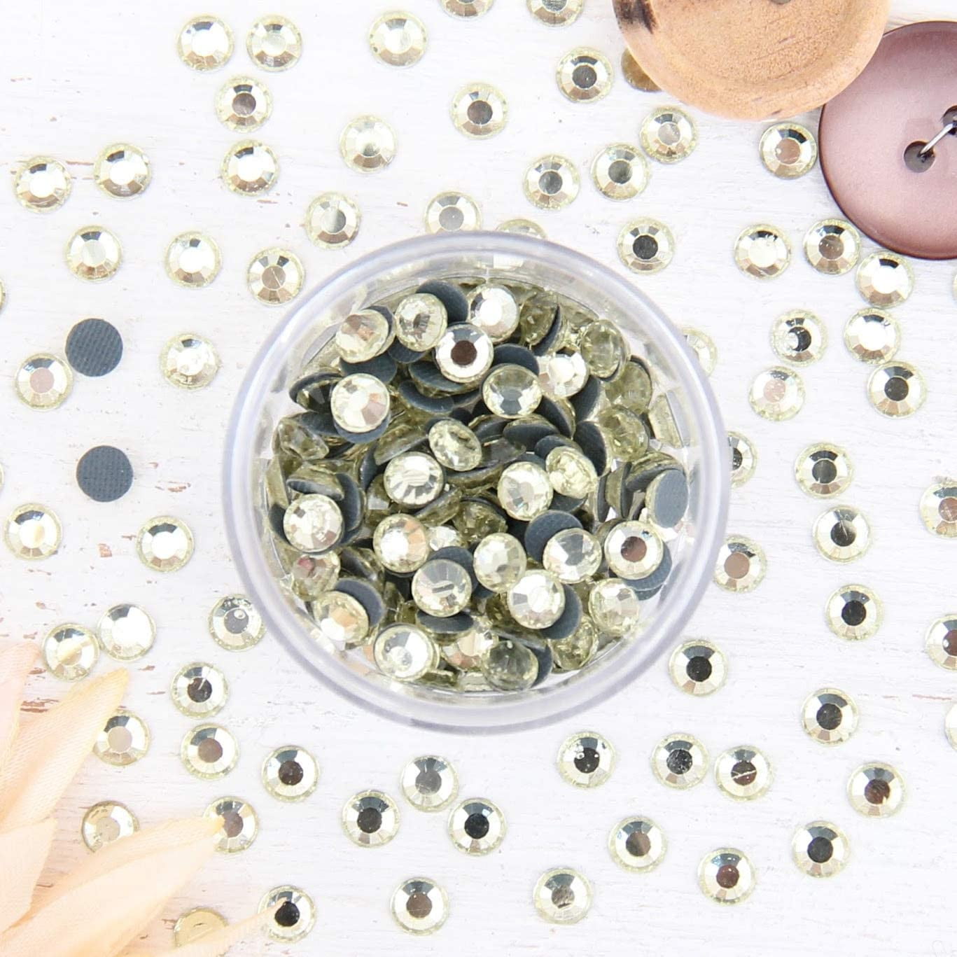 Hot Fix Rhinestones by Threadart SS16 (4mm) - jonquil - 5 Gross (720 ...