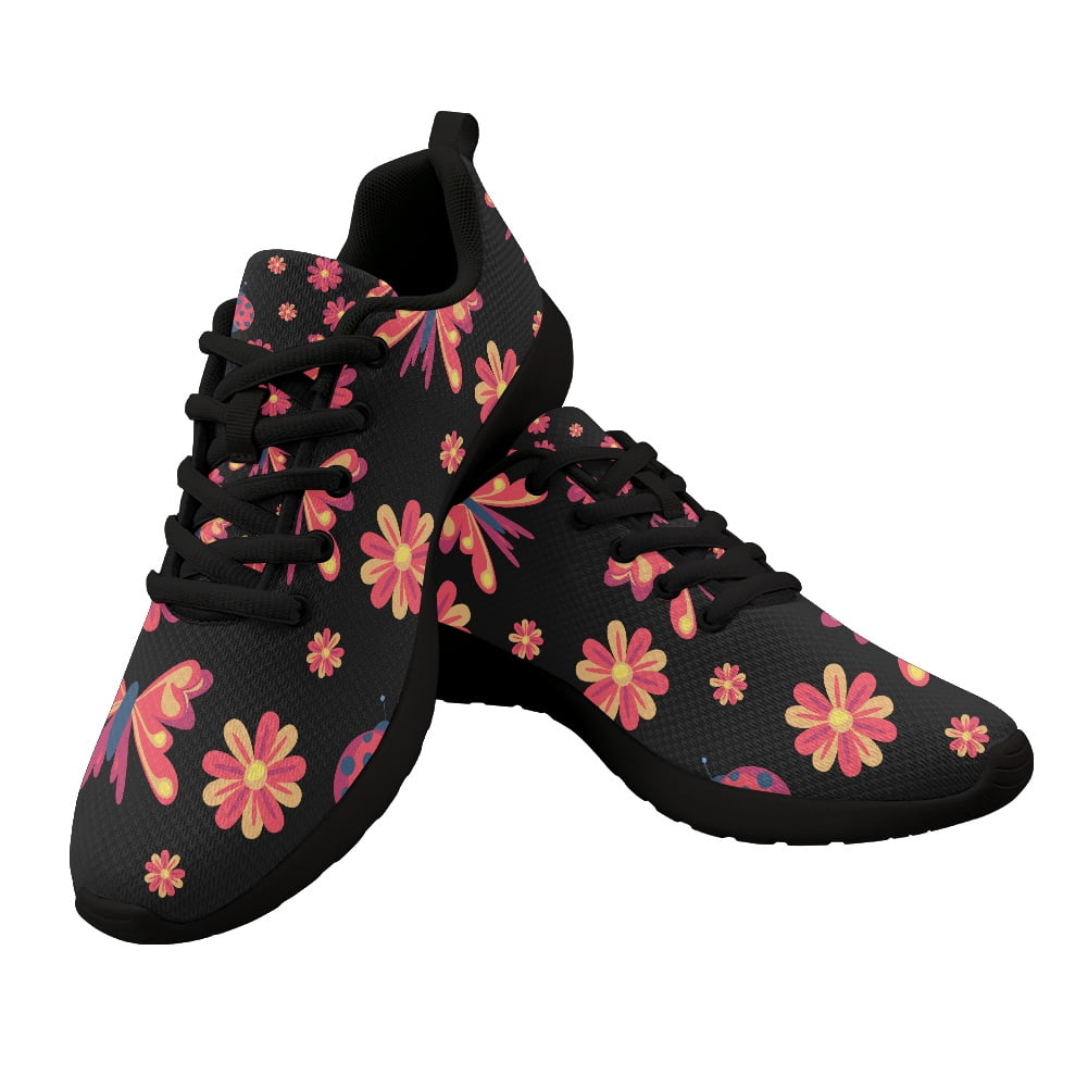 Hot Flaming Flame Anime Cool Personality Funny Running Shoe Casual Mens ...