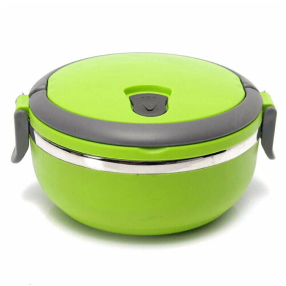 Hot Food Flask Stainless Steel Lunch Box Thermos Vacuum Insulated Trave ...