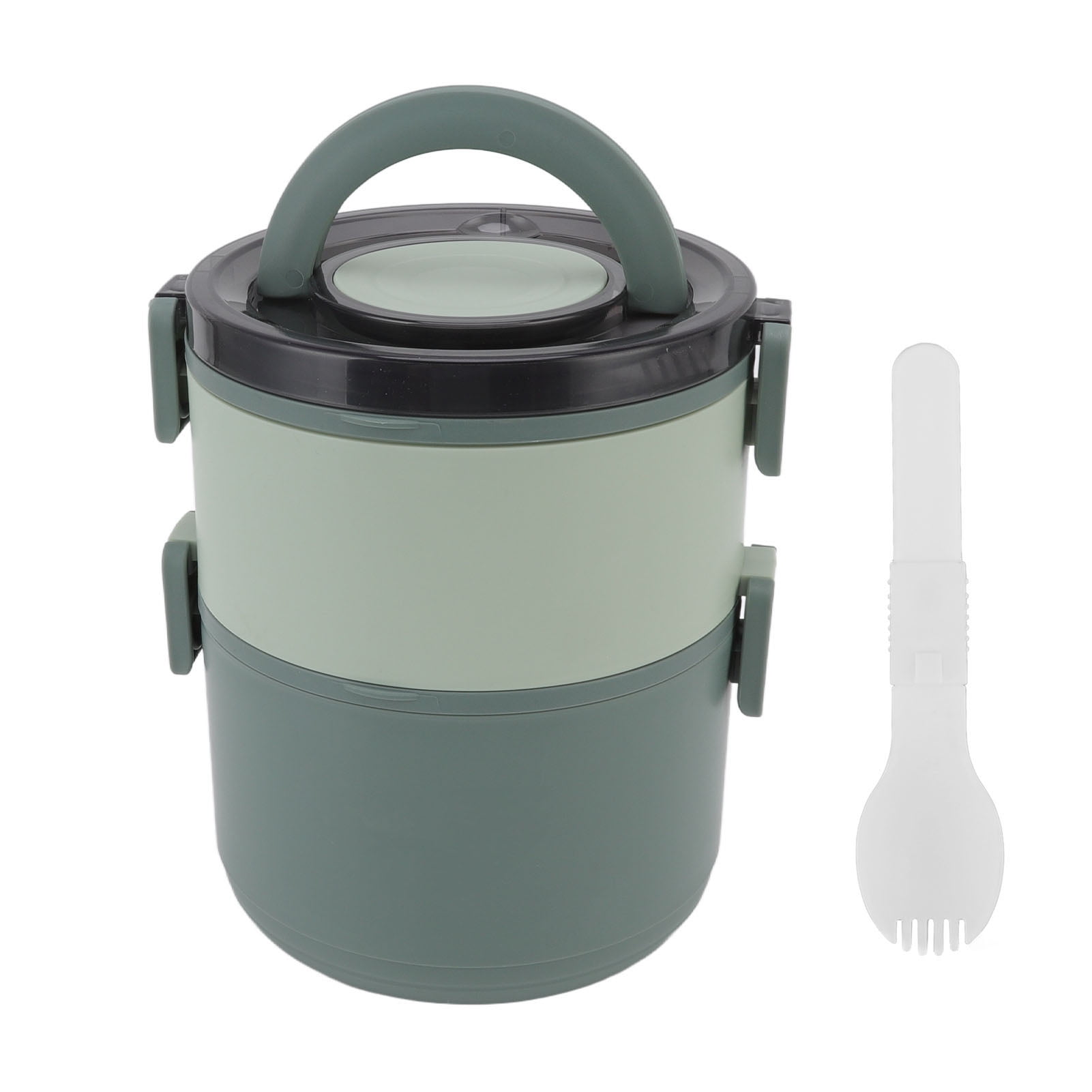 Hot Food Thermos, All in One Stackable Lunch Box, Portable Insulated ...