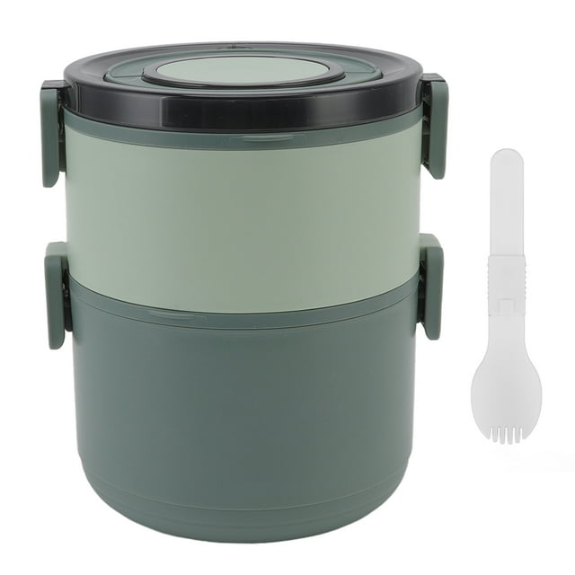 Hot Food Thermos, All in One Stackable Lunch Box, Portable Insulated ...