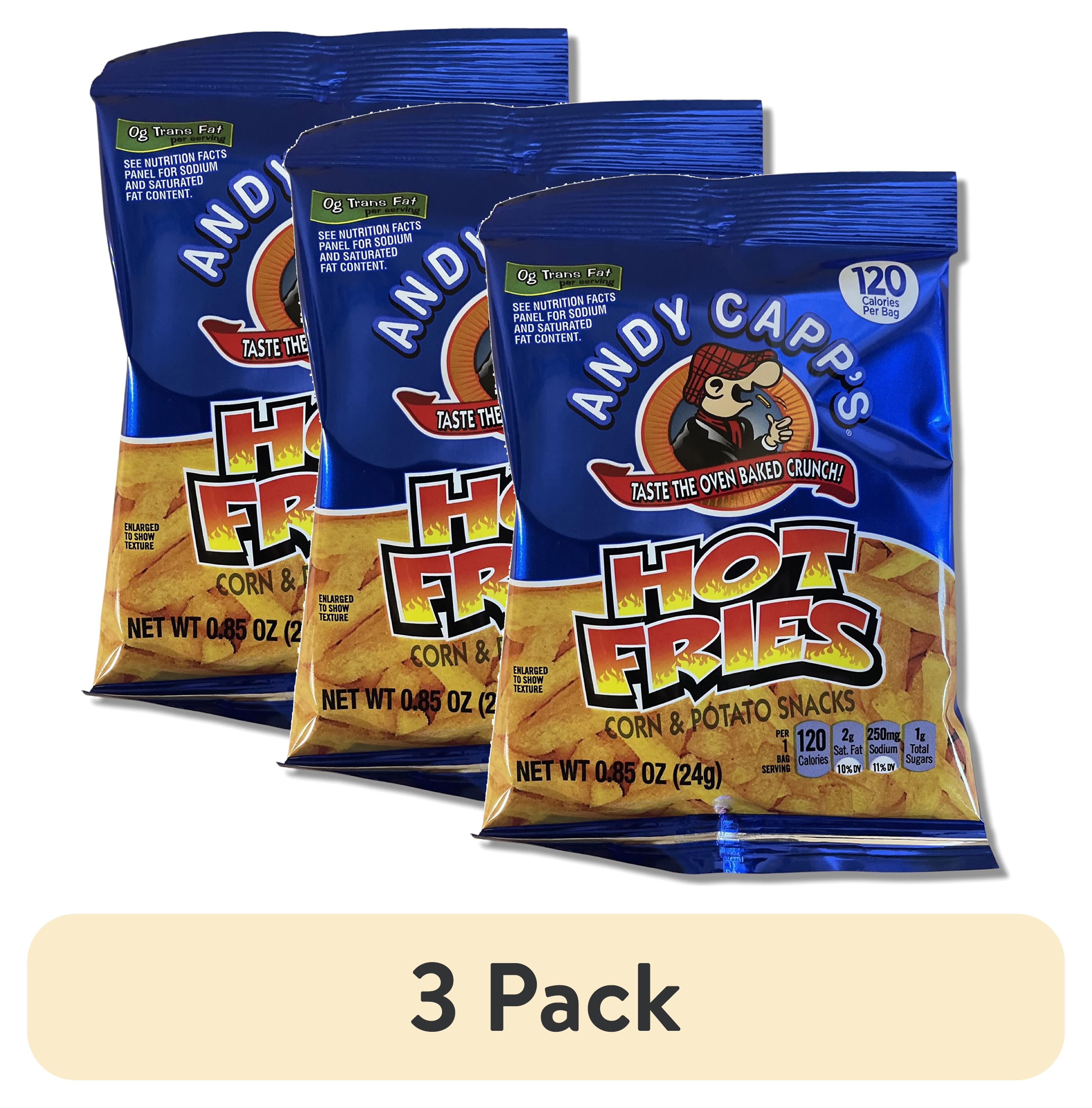 3 Pack Hot Fries Snacks Value Pack Bundled By Tribeca Curations 120