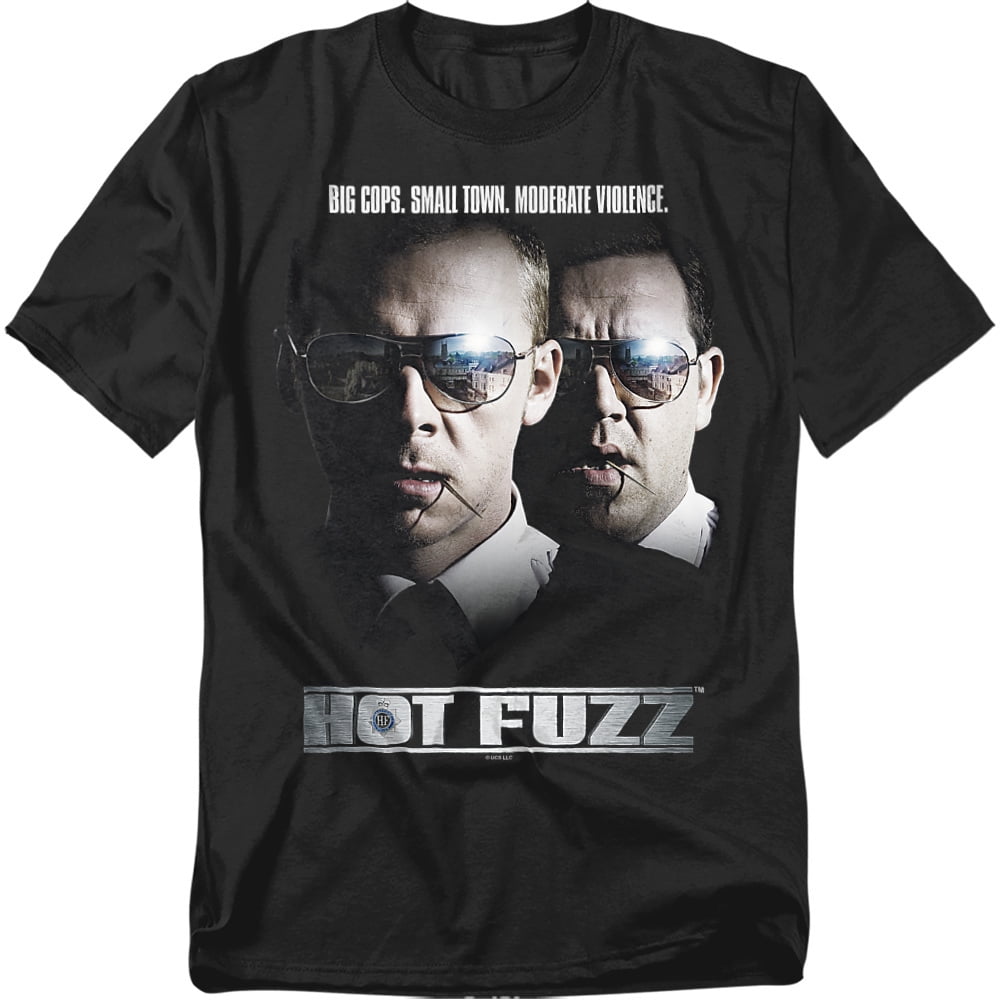 Hot Fuzz T-Shirt Big Cops Unisex Graphic Tee For Men & Women - Walmart.com