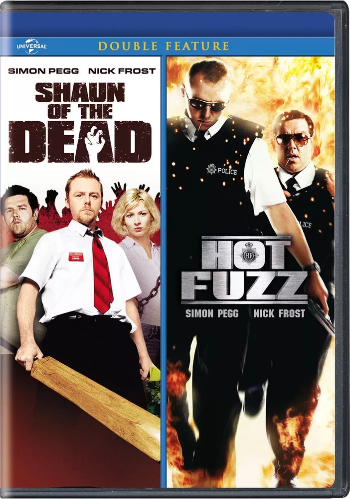 Hot Fuzz / Shaun of the Dead D-V-D Simon Pegg | Book It - Walmart.com