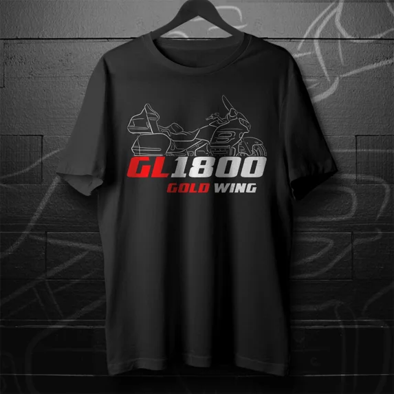 Hot GL 1800 Gold Wing 2001-2024 - Motorcycle T-Shirt for Riders ...