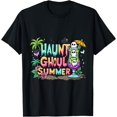 Hot Ghoul Summer Funny Summerween Vibes Skeleton Ice Cream Unisex S-5XL ...