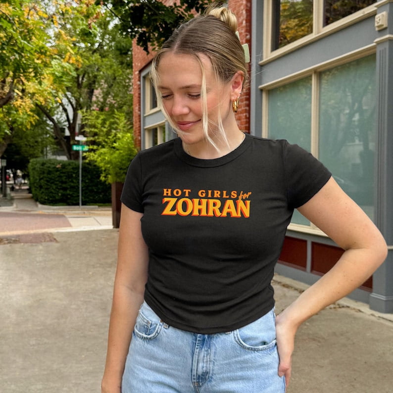 Hot Girls for Zohran Baby Tee, Zohran for NYC, Zohran Mamdani, Vote ...