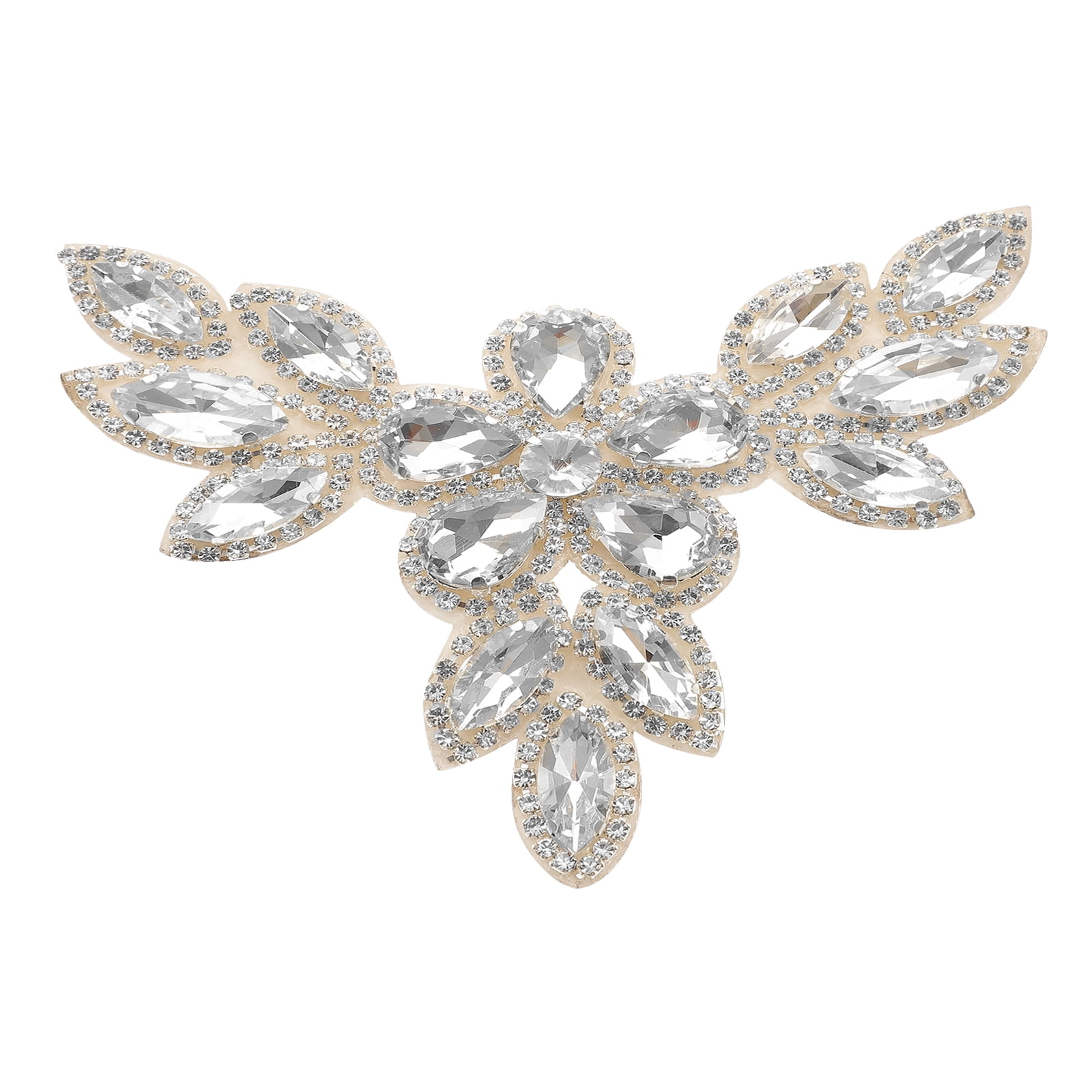 Hot Glue Bottom Cloth Sticker Dreses Decor Clothes Patches Sewing for ...