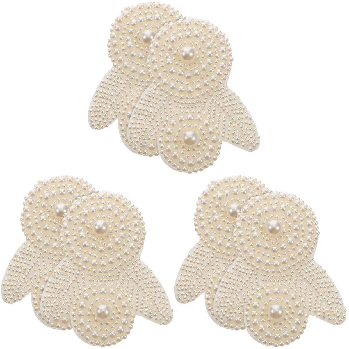 Hot Glue Bottom Cloth Sticker Punk Jacket Floral Decorations Bride 6 ...