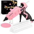 Hot Glue Gun Full Size, 60/100W Dual Power Glue Gun with 15 Glue Sticks ...