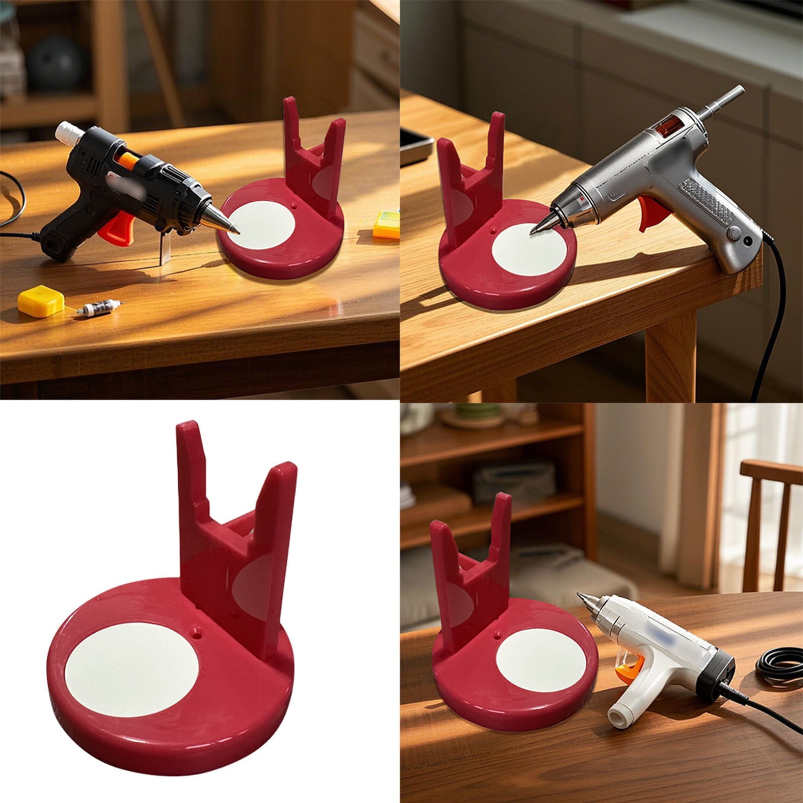 Hot Glue Holder Stand Organizer with Non- Base for Crafting DIY ...