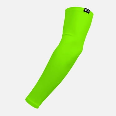 White Seamless Forearm Sleeve with Grip - Walmart.com
