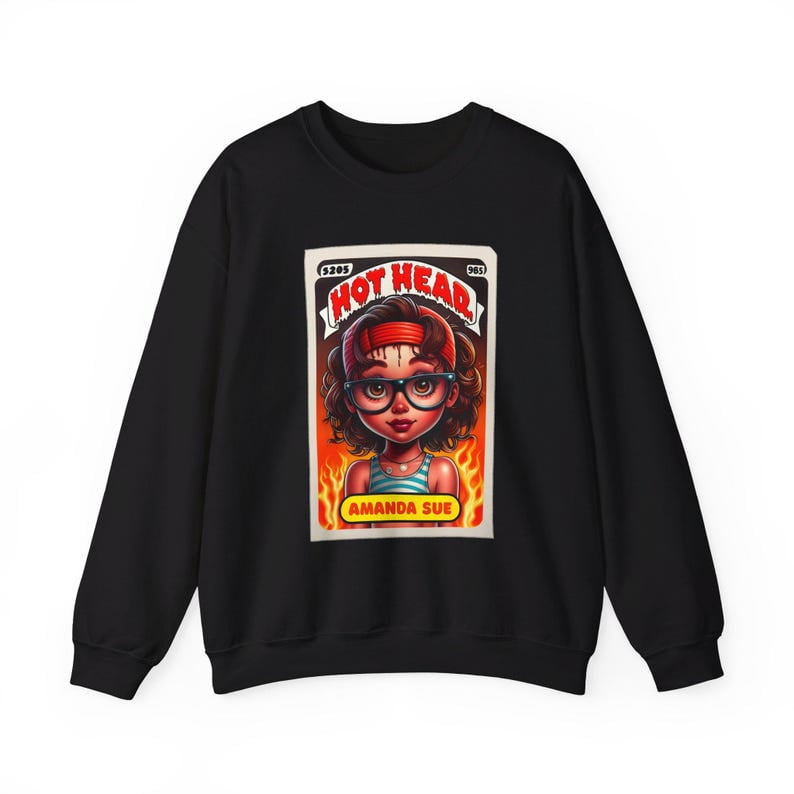 Hot Head Amanda Sue Reimagined "Garbage Pail Kids" Crewneck Sweatshirt ...