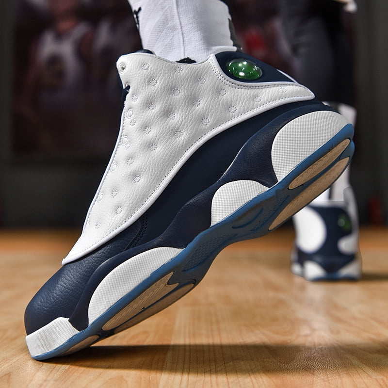 Hot High-Top Combat Basketball Shoes Rubber Sole Ringing Men's Shoes ...
