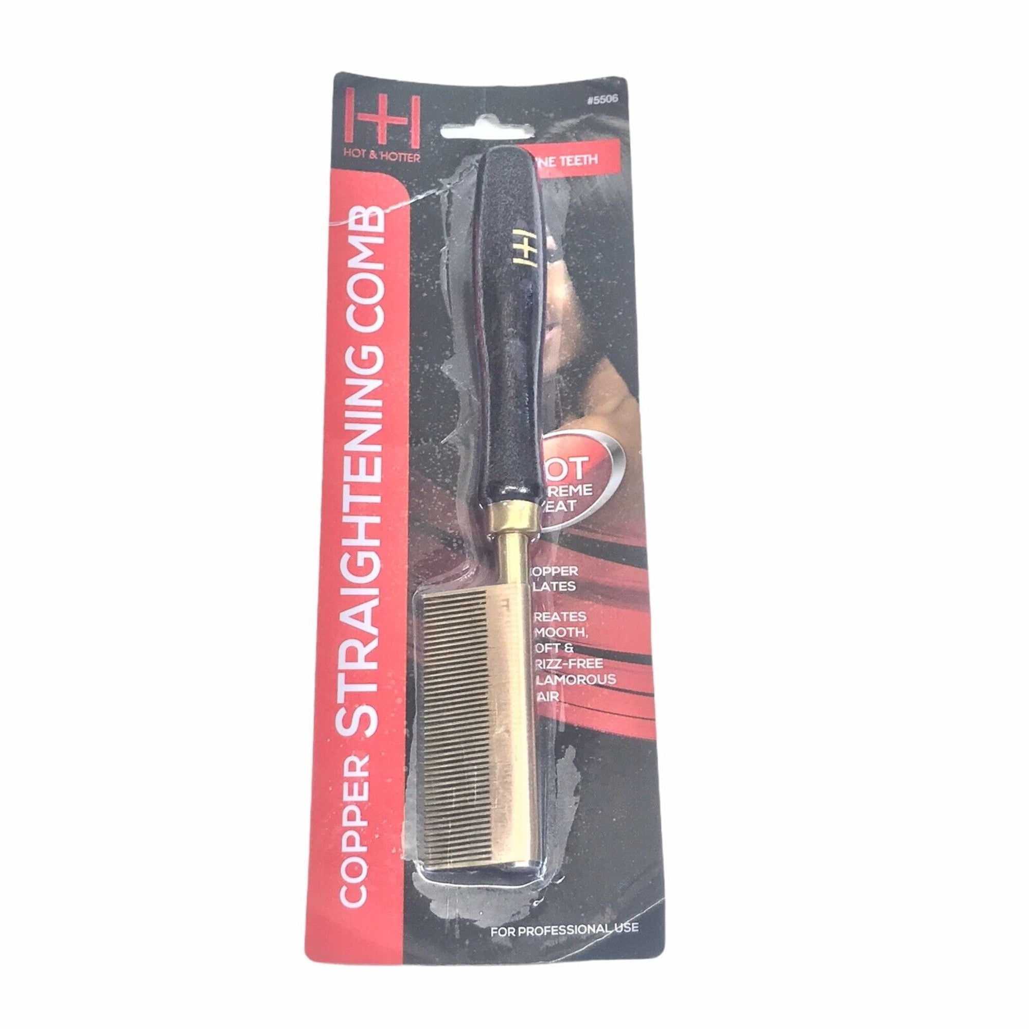 Hot & Hotter Copper Straightening Comb 5506 - Walmart.com