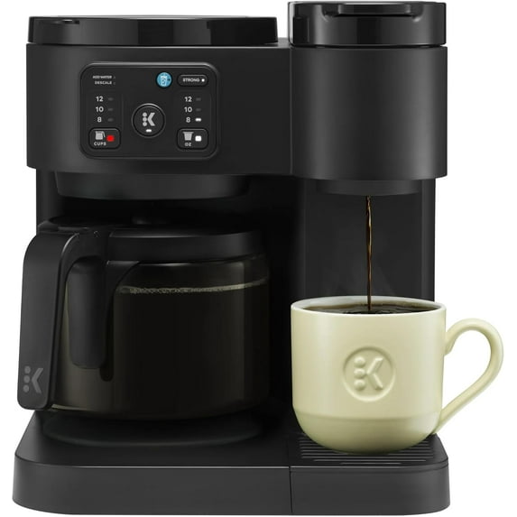 Hot & Iced Coffee Maker, Single-Serve KCup Pod and Carafe, 72 Oz ...