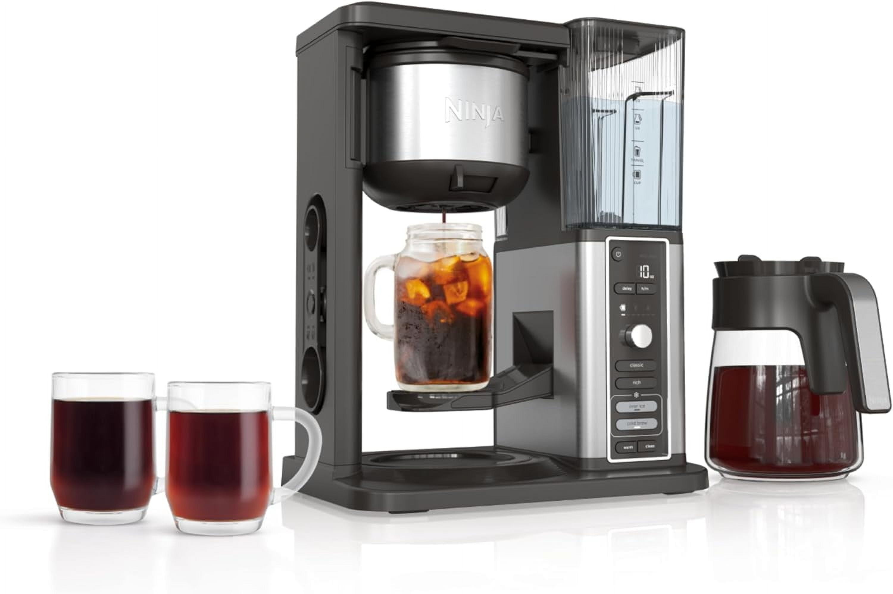Hot & Iced XL Coffee Maker with Rapid Cold Brew, 4 Brew Styles, 8 Sizes ...