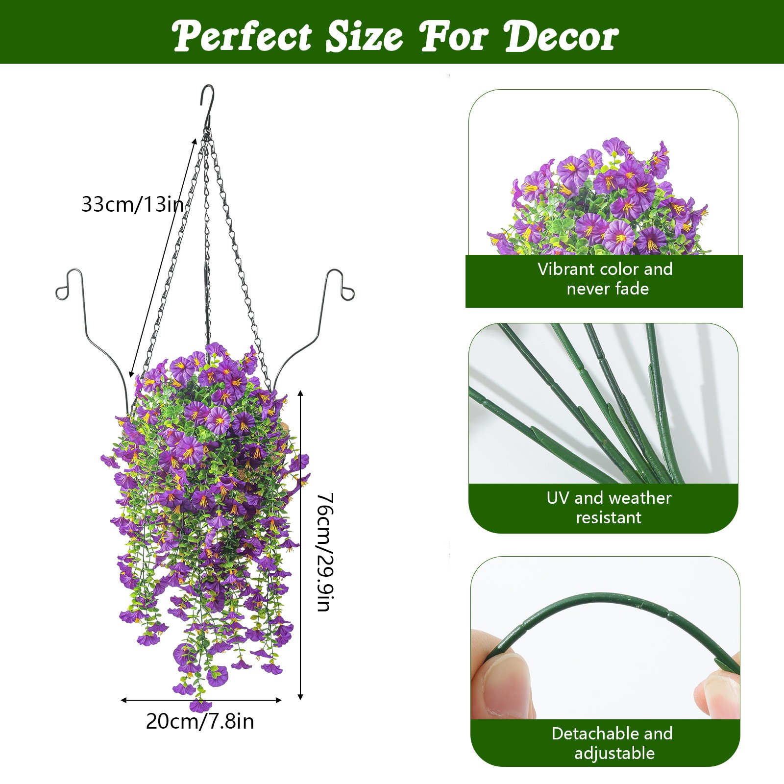 Hot Invincible Simulated Eucalyptus & Morning Glory Vine Metal Wall ...