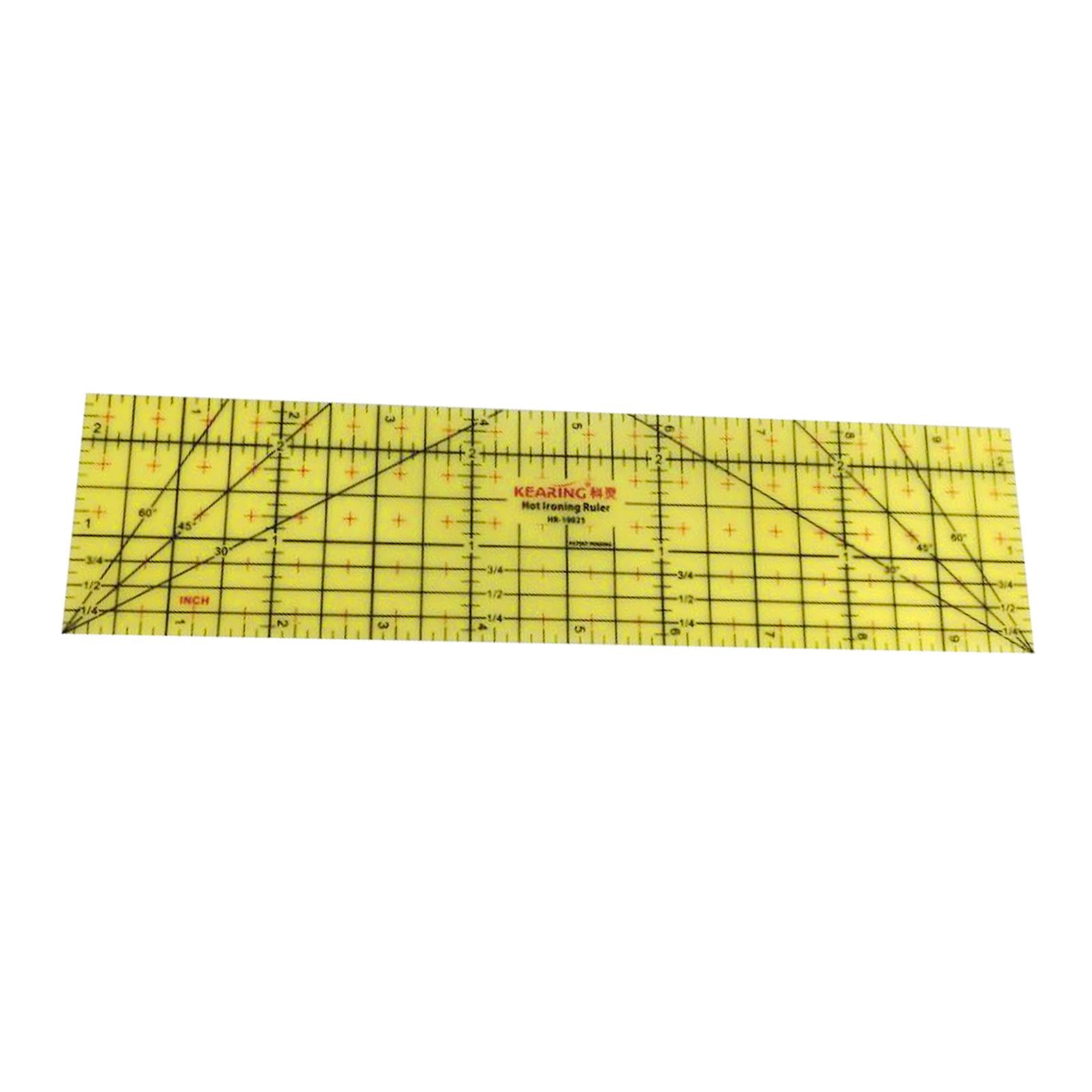 Hot Ironing Ruler, Quilting Ruler DIY Sewing Supplies, High Temperature ...