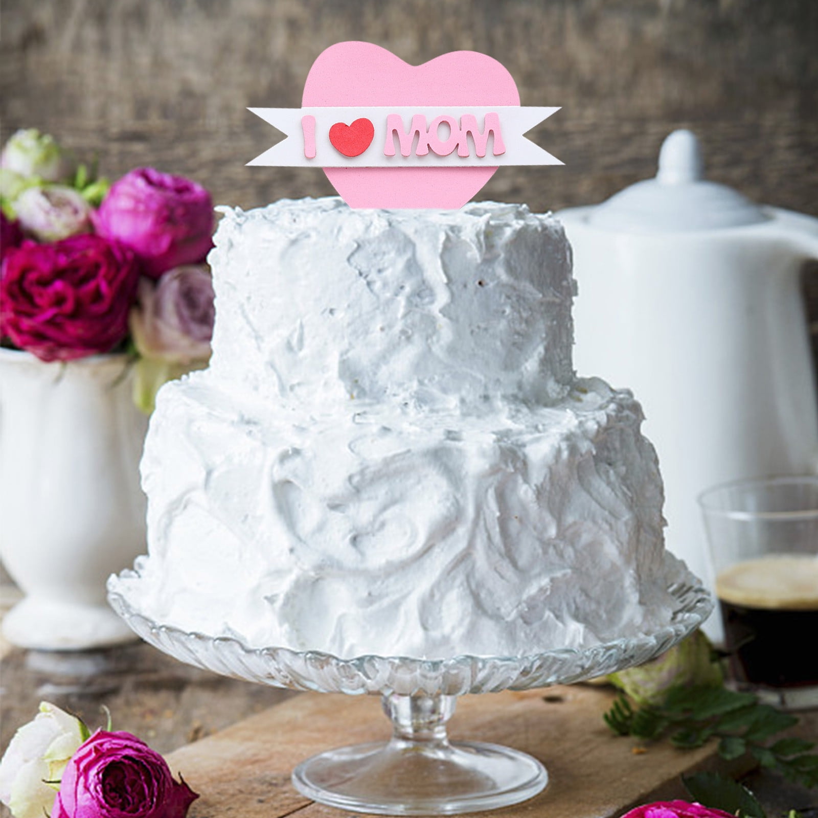 Hot Item! Gelren Card Slot Three-Dimensional Pearl Butterfly Mother'S ...